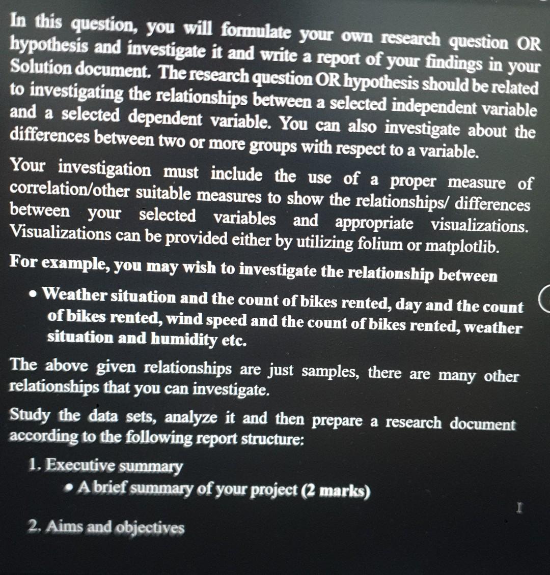 Solved Question 3-Project ( 45 marks) Place all your coding | Chegg.com