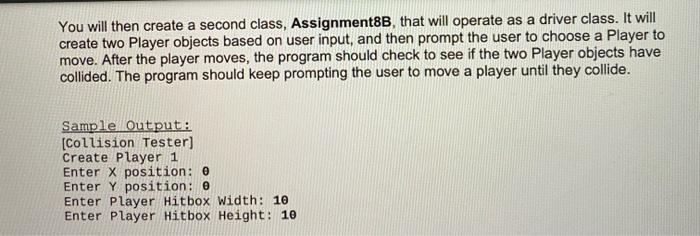 Solved Assignment 8B: Hit Boxes (Part 2). Back in Assignment | Chegg.com