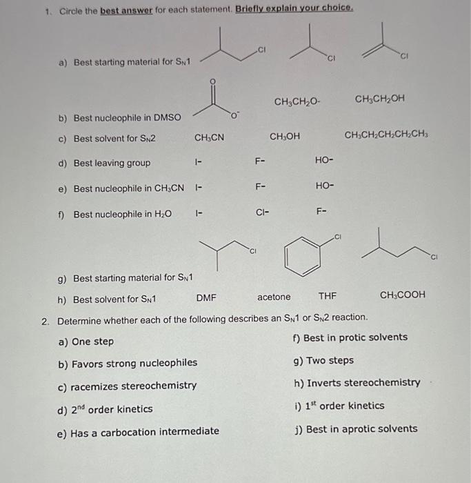Solved 1. Circle the best answer for each statement. Briefly | Chegg.com Solved 1. Circle the best answer for each statement. Briefly | Chegg.com