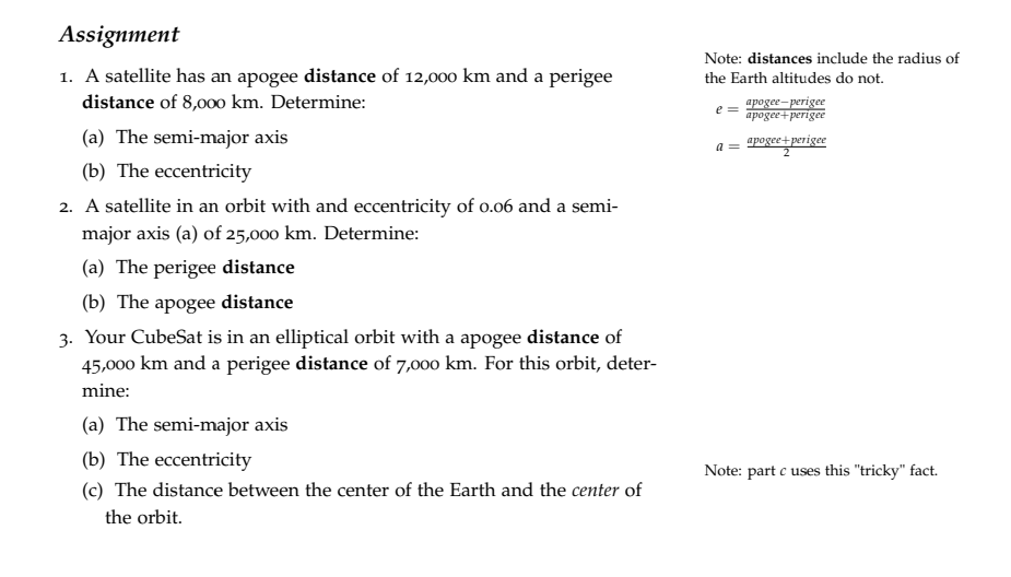 Solved Note: distances include the radius of the Earth | Chegg.com