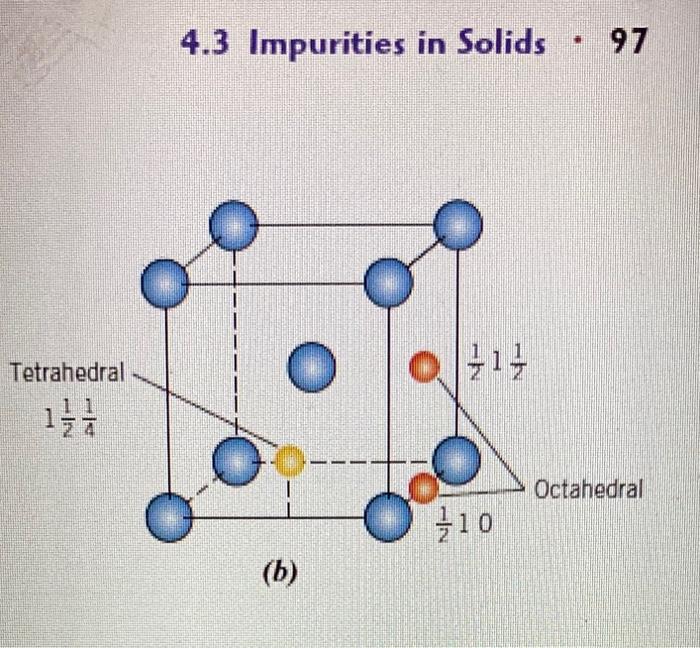 Solved Carbon diffuses in iron via an interstitial | Chegg.com