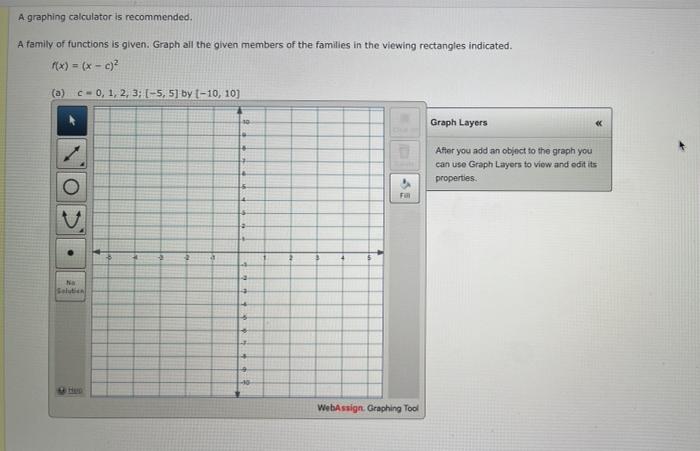 Solved A graphing calculator is recommended. A family of | Chegg.com