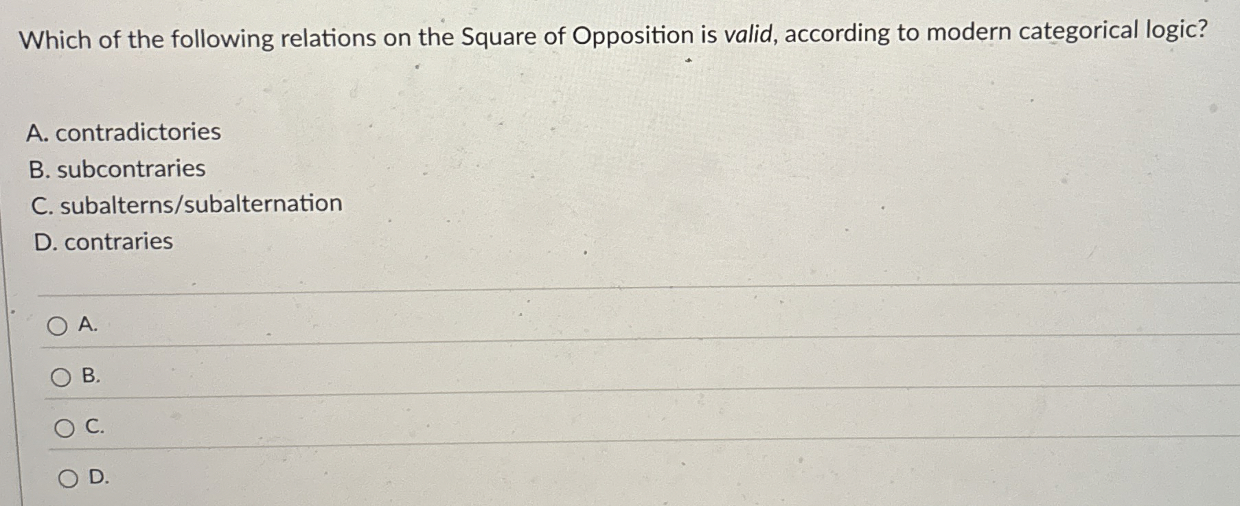 Solved Which of the following relations on the Square of | Chegg.com