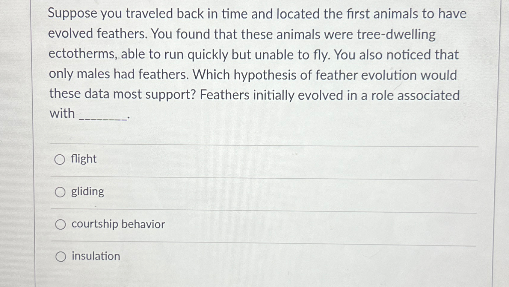 Solved Suppose you traveled back in time and located the | Chegg.com
