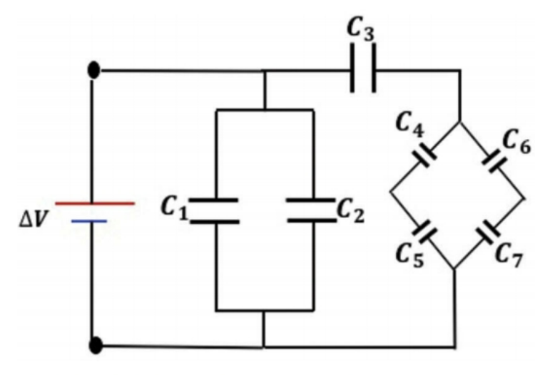 Calculate The Charge And Voltage Across Each