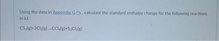 Using the data in Appendix GE, calculate the standard | Chegg.com
