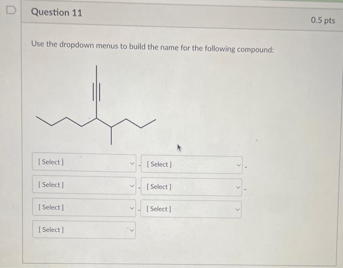 Solved help me name these compounds for a thumbs up!!drop | Chegg.com