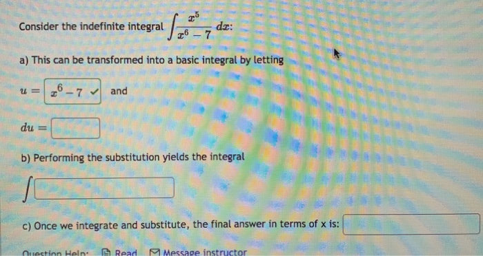 Solved Consider the indefinite integral 22. 23 + 6 de: This | Chegg.com Solved Consider the indefinite integral 22. 23 + 6 de: This | Chegg.com