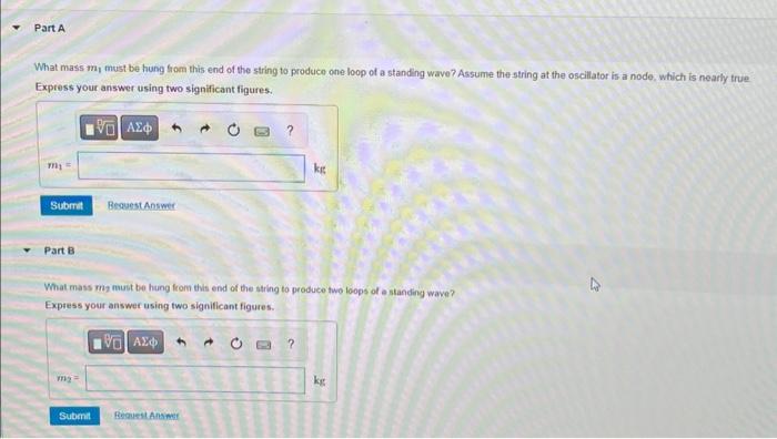 Solved One end of a horizontal string of linear density | Chegg.com