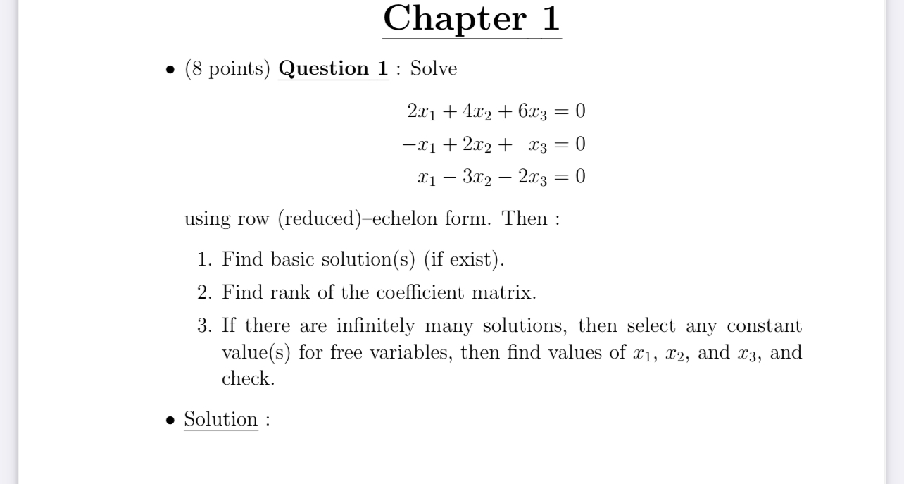Solved Chapter 1(8 points) Question 1 : | Chegg.com Solved Chapter 1(8 points) Question 1 : | Chegg.com