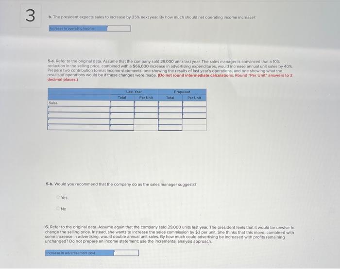 Problem 8-1 Performing Basic CVP Analysis (LO1 - CC4; | Chegg.com