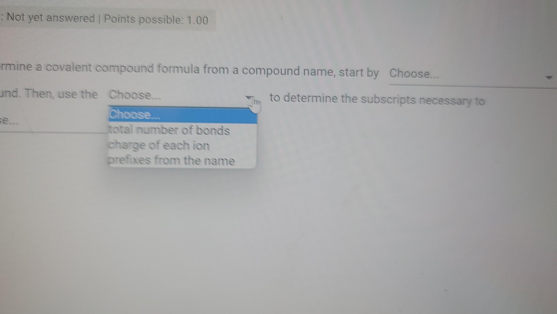 Solved To Determine A Covalent Compound Formula From A Chegg solved-to-determine-a-covalent-compound-formula-from-a-chegg