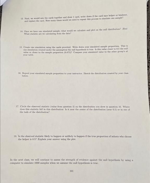 Solved 6.2.4 Helper-Hinderer Do young children know the | Chegg.com