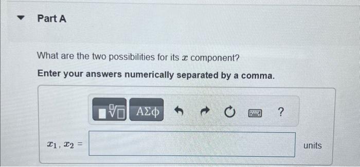 Solved You are given a vector in the xy plane that has a | Chegg.com