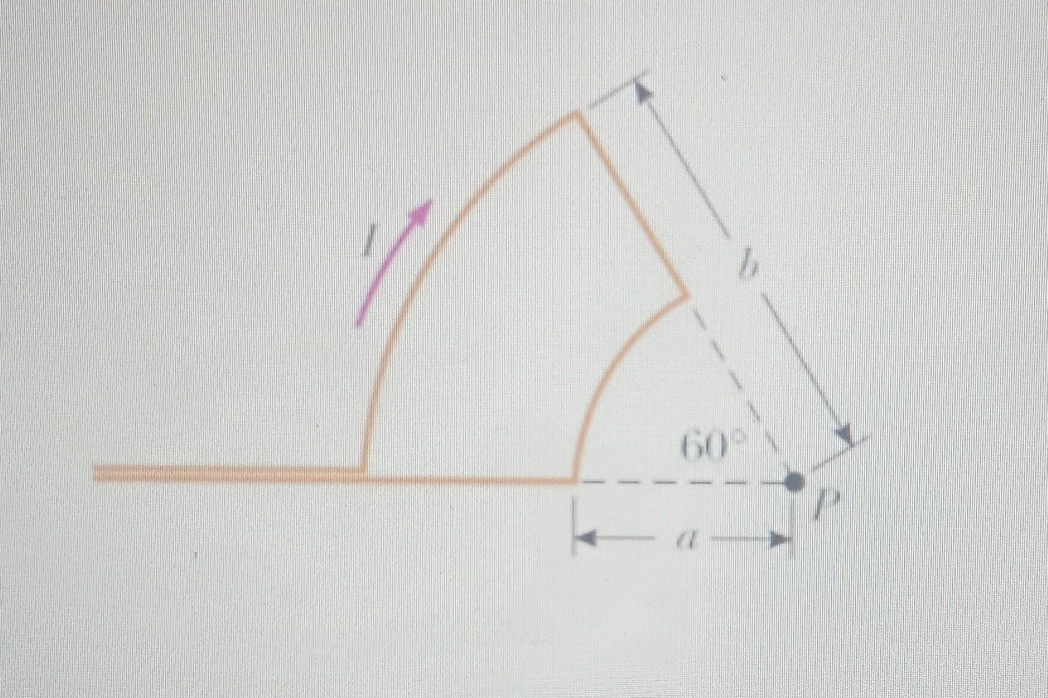 Solved Consider the current carrying loop shown in Figure , | Chegg.com