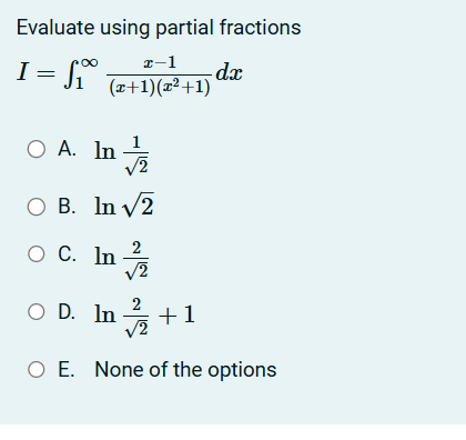 Solved Evaluate using partial | Chegg.com