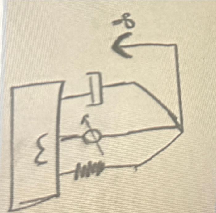 Solved CAN YOU OBTAIN THE EQUATION OF MOTION OF THE SYSTEM? | Chegg.com