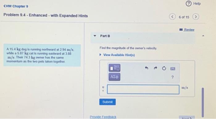 Solved Problem 9.4 - Enhanced - with Expanded Hints Part B A | Chegg.com
