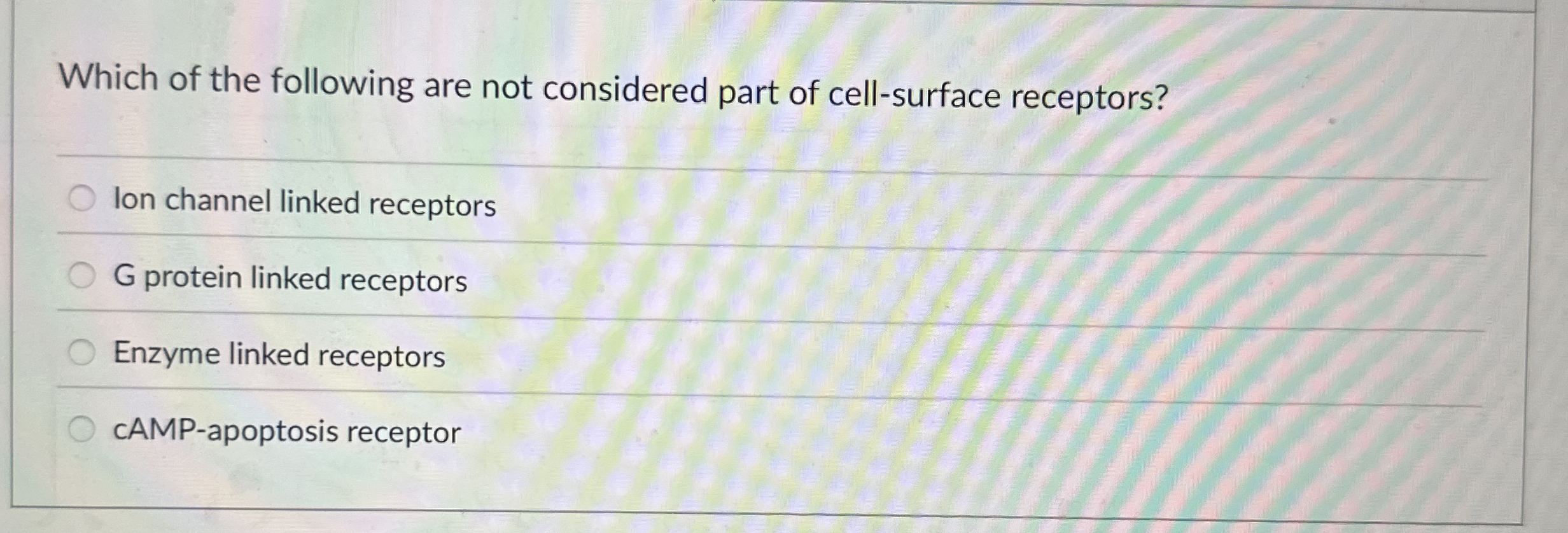 Solved Which of the following are not considered part of | Chegg.com