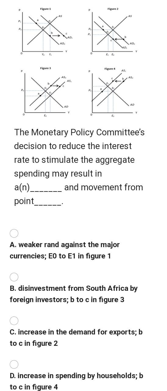 Solved In the AD-AS model, a simultaneous decrease in output | Chegg.com
