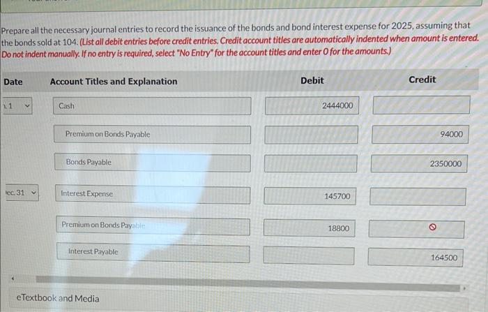 Solved Prepare journal entries to record the issuance of the | Chegg.com