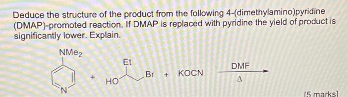 Deduce the structure of the product from the | Chegg.com