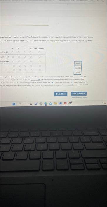 Solved Short-run equilibrium and long-run aggregate supply | Chegg.com