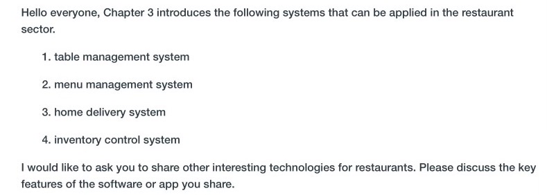 Solved What does this mean Hello everyone, Chapter 3 | Chegg.com