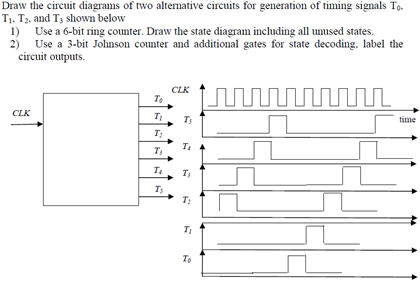 Draw the circuit diagrams of two alternative circuits | Chegg.com