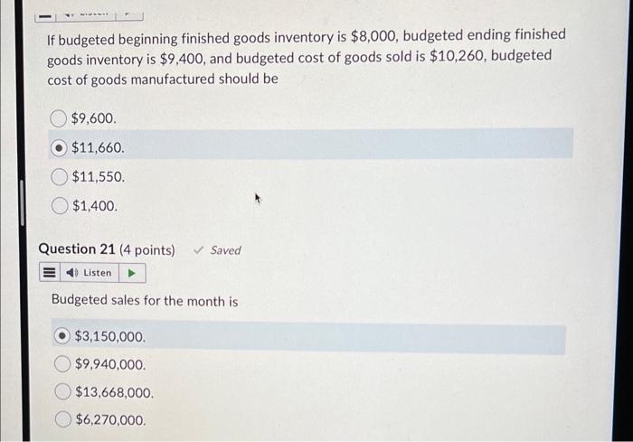Solved can you compute question 21 from the info in question | Chegg.com