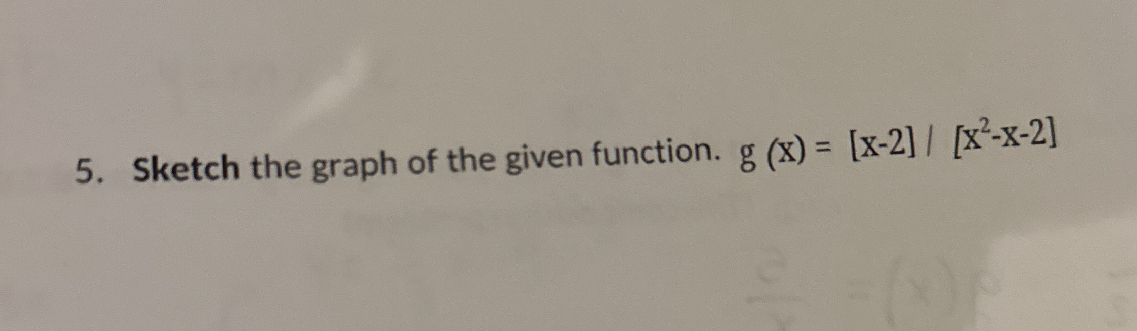 Solved Sketch the graph of the given function. | Chegg.com