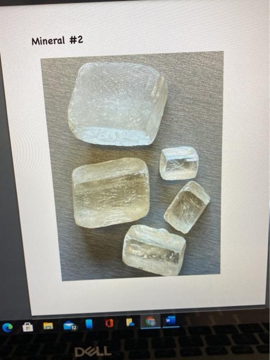 Solved The ACTIVITY 9 Identification of Minerals 1. Identify | Chegg.com