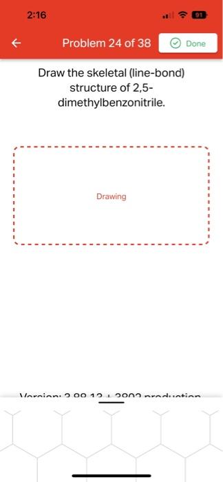 Solved Draw the skeletal (line-bond) structure of | Chegg.com