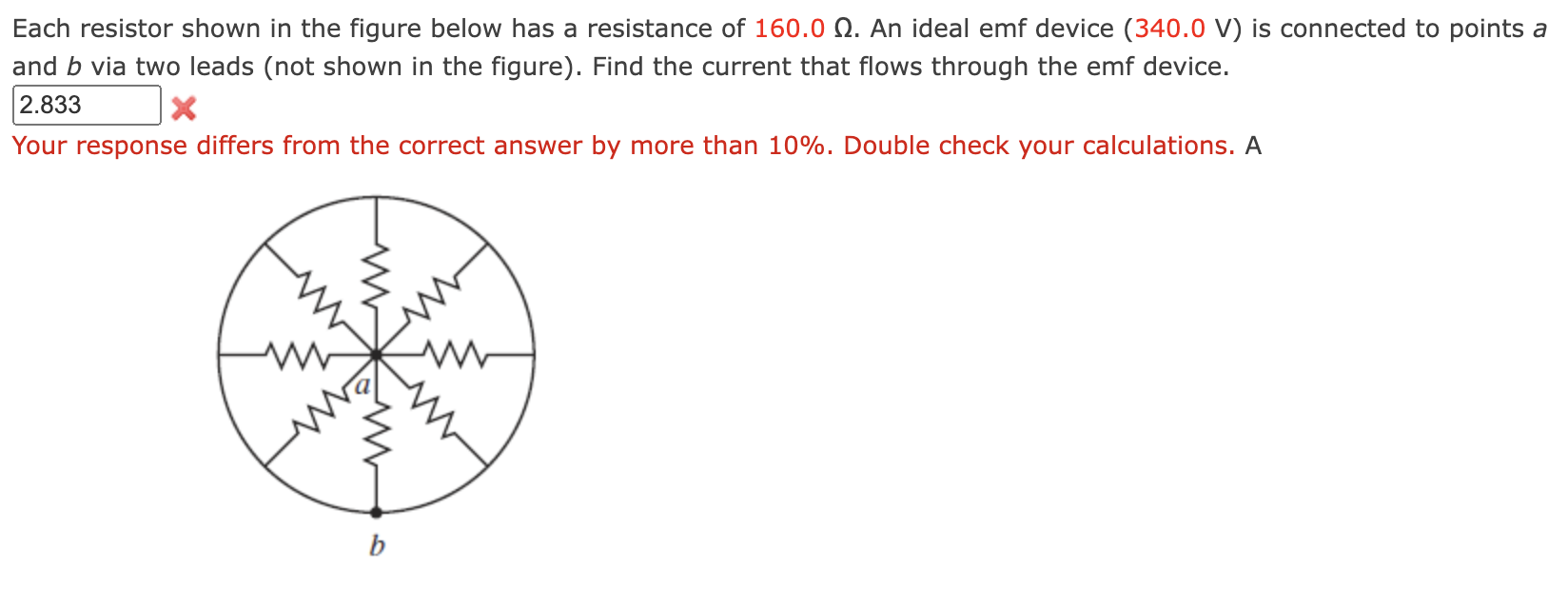 Each resistor shown in the figure below has a | Chegg.com