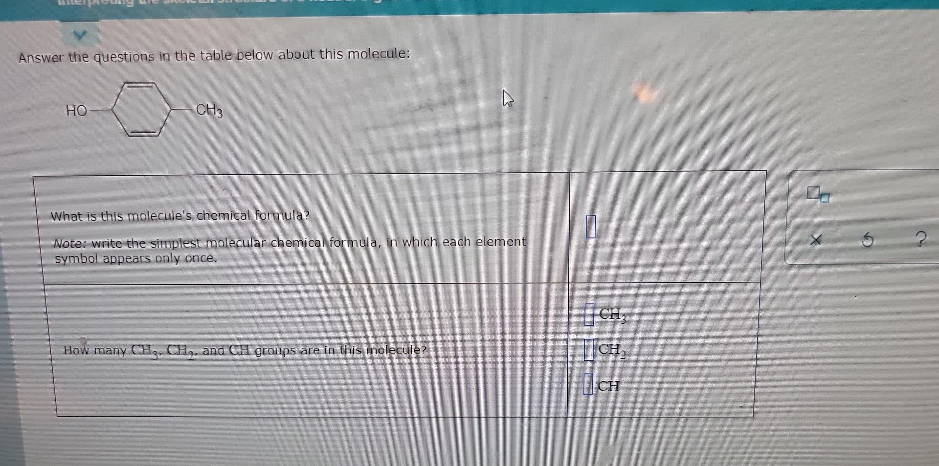 Solved Answer the questions in the table below about this | Chegg.com