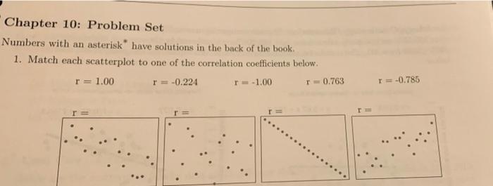Solved Chapter 10: Problem Set Numbers with an asterisk" | Chegg.com