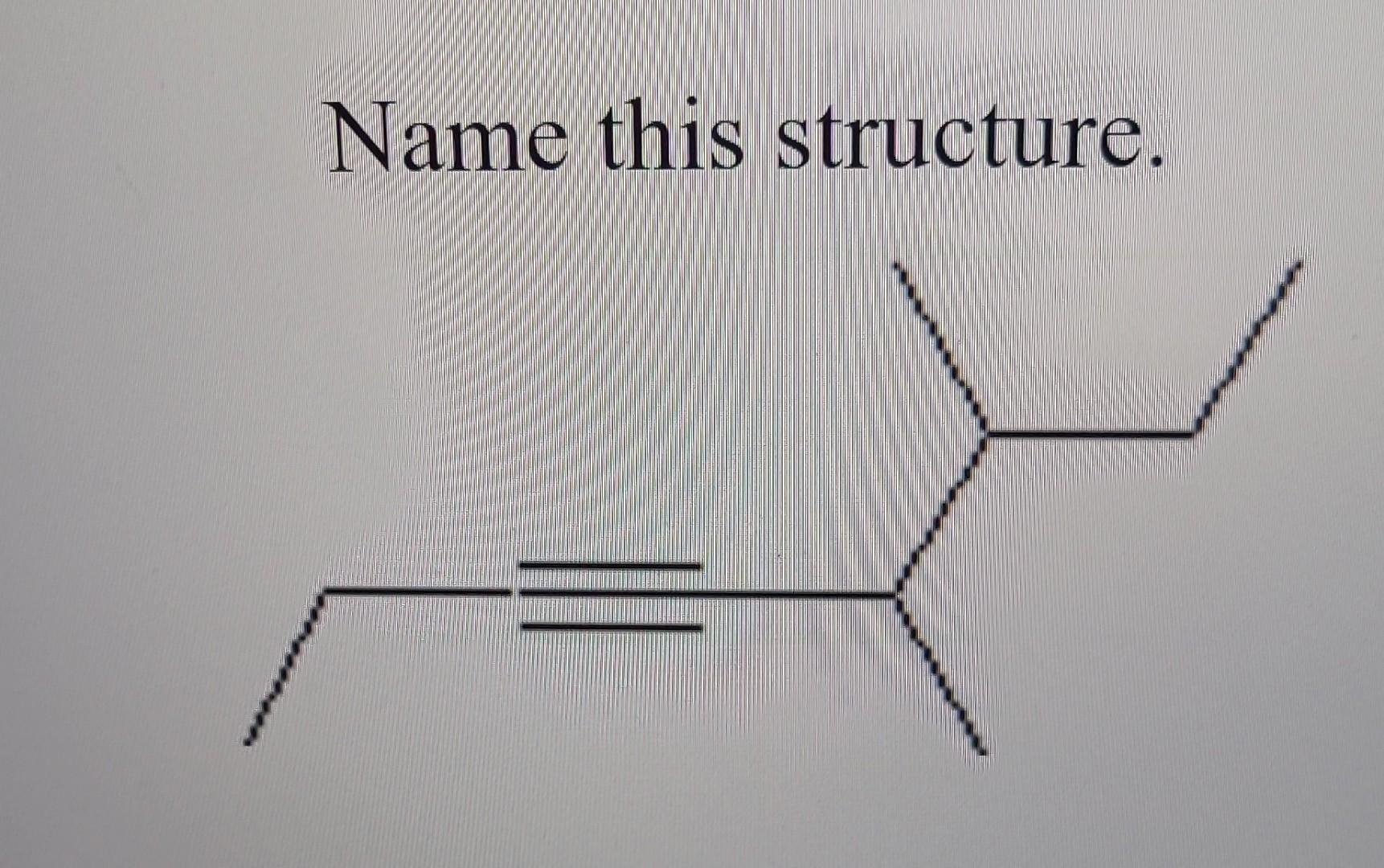 Solved Name this structure. | Chegg.com