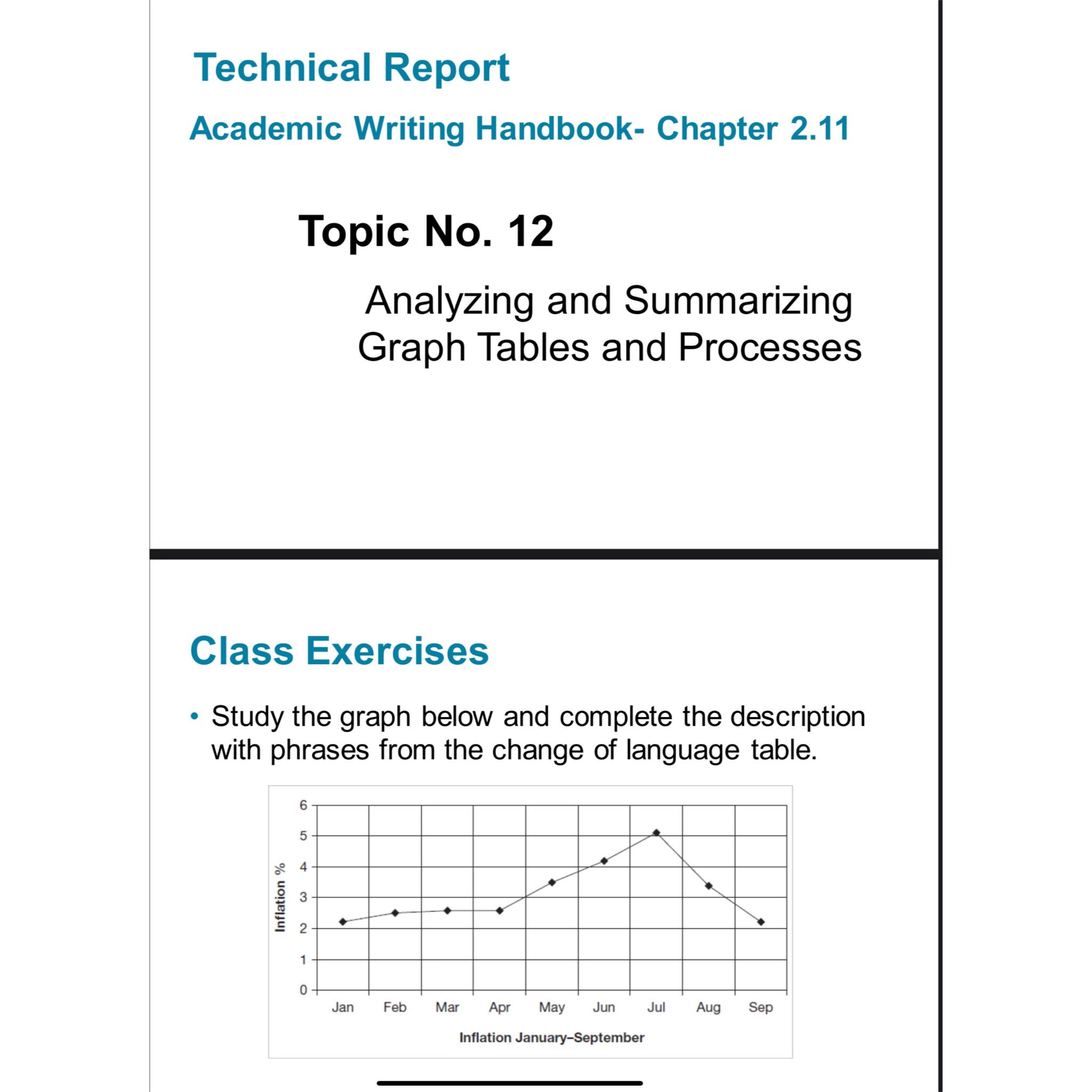Technical ReportAcademic Writing Handbook- ﻿Chapter | Chegg.com