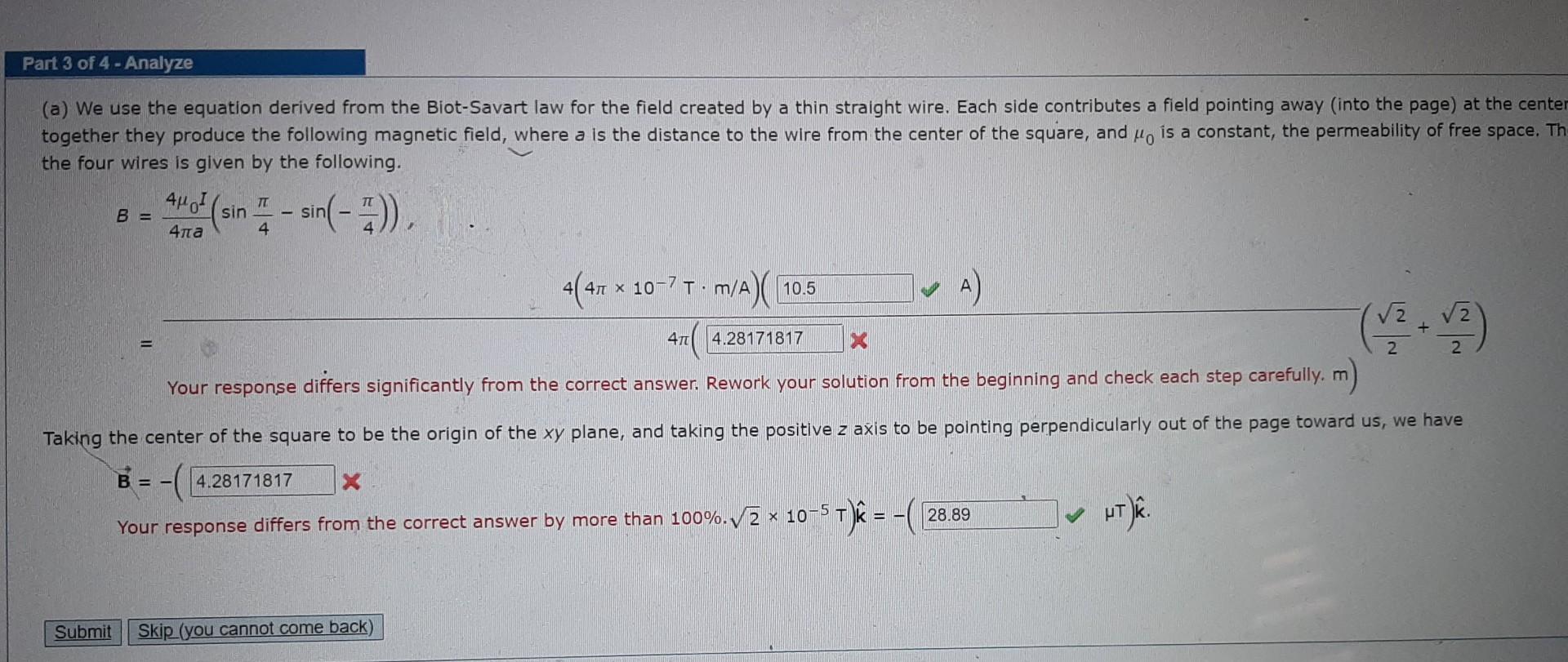 Solved This question has several parts that must be | Chegg.com