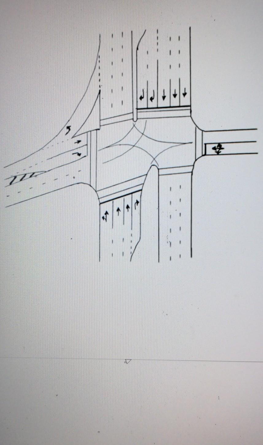 Details of a signalised intersection are shown below. | Chegg.com
