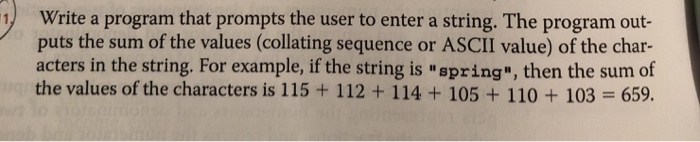 Solved Write a program that prompts the user to enter a | Chegg.com