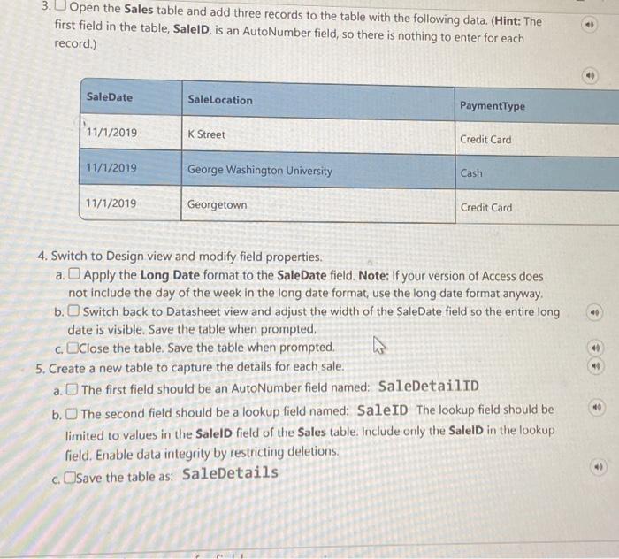 Solved Its Working On Access 365 2019 Capstone Working With