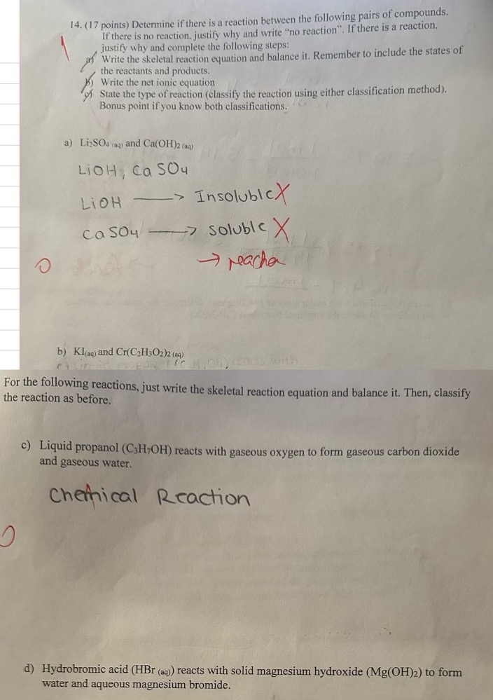 Please do A,B,C, ﻿and D, ﻿Thank you. | Chegg.com