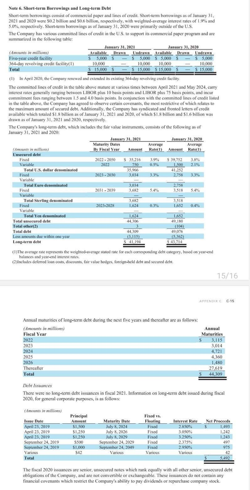 Solved Refer to the financial statements of Walmart | Chegg.com