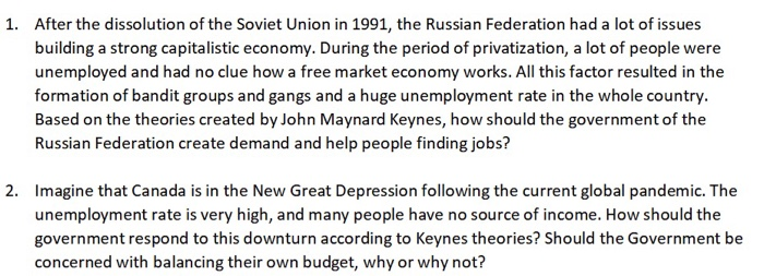 Solved 1. After the dissolution of the Soviet Union in 1991, | Chegg.com