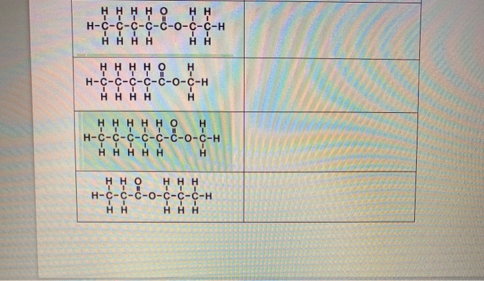 Solved Esters Practice 1. Name the following Esters: Simple | Chegg.com