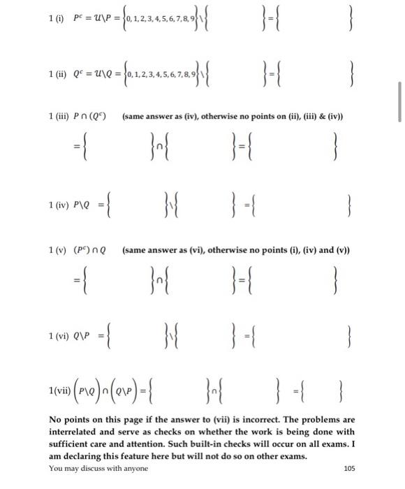 Solved 6 (3a) Compute the following, showing all work on the | Chegg.com