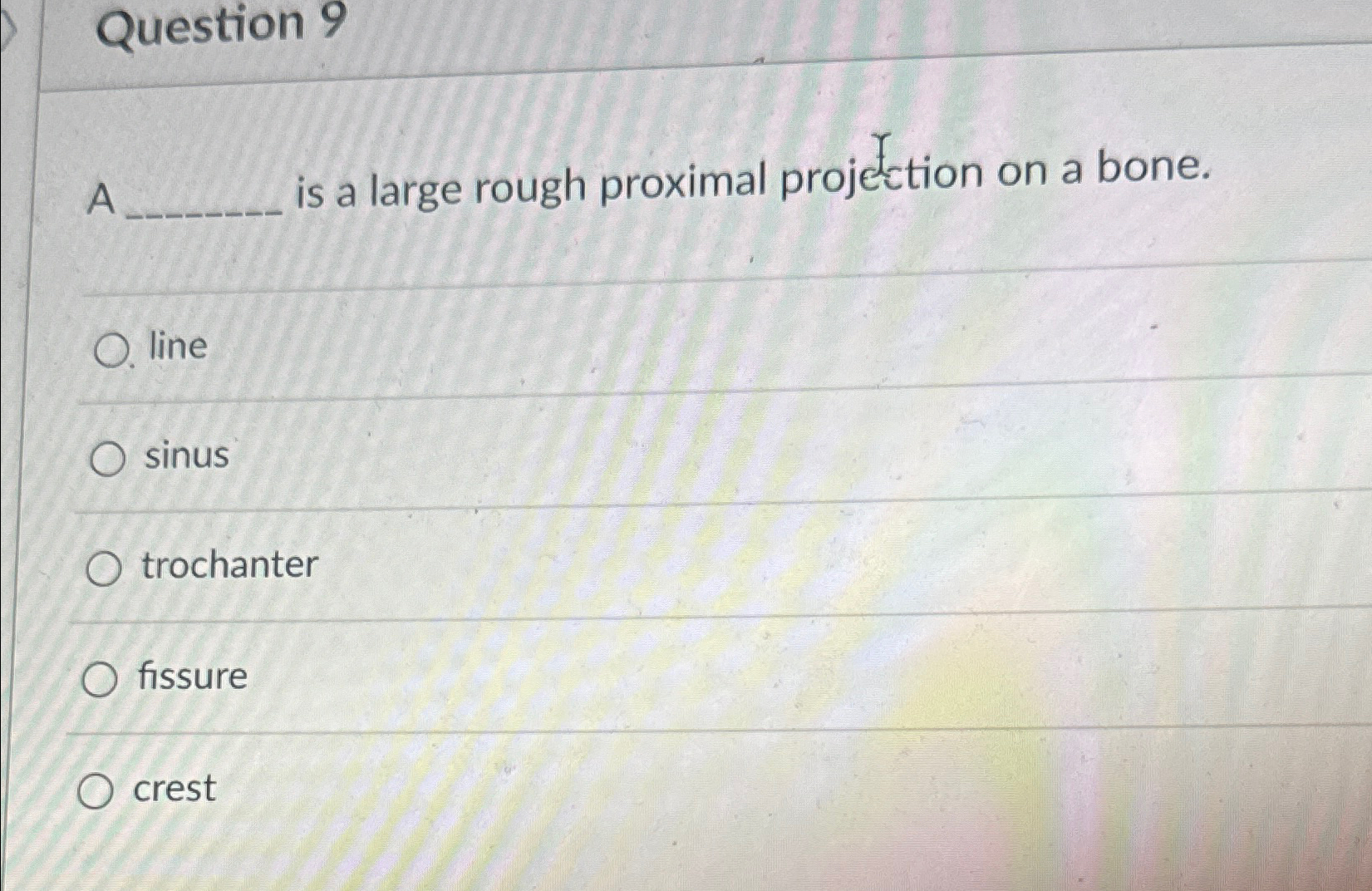 Solved Question 9A is a large rough proximal projection on a | Chegg.com