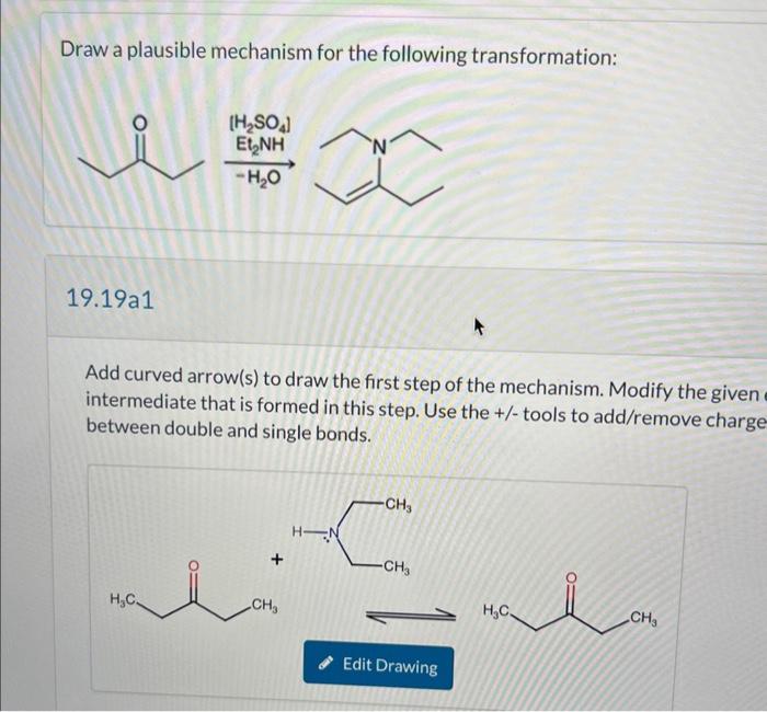 Solved Draw a plausible mechanism for the following | Chegg.com