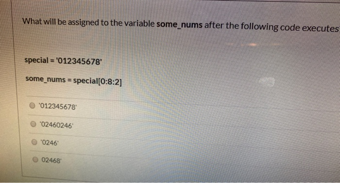Solved What will be displayed after the following code | Chegg.com